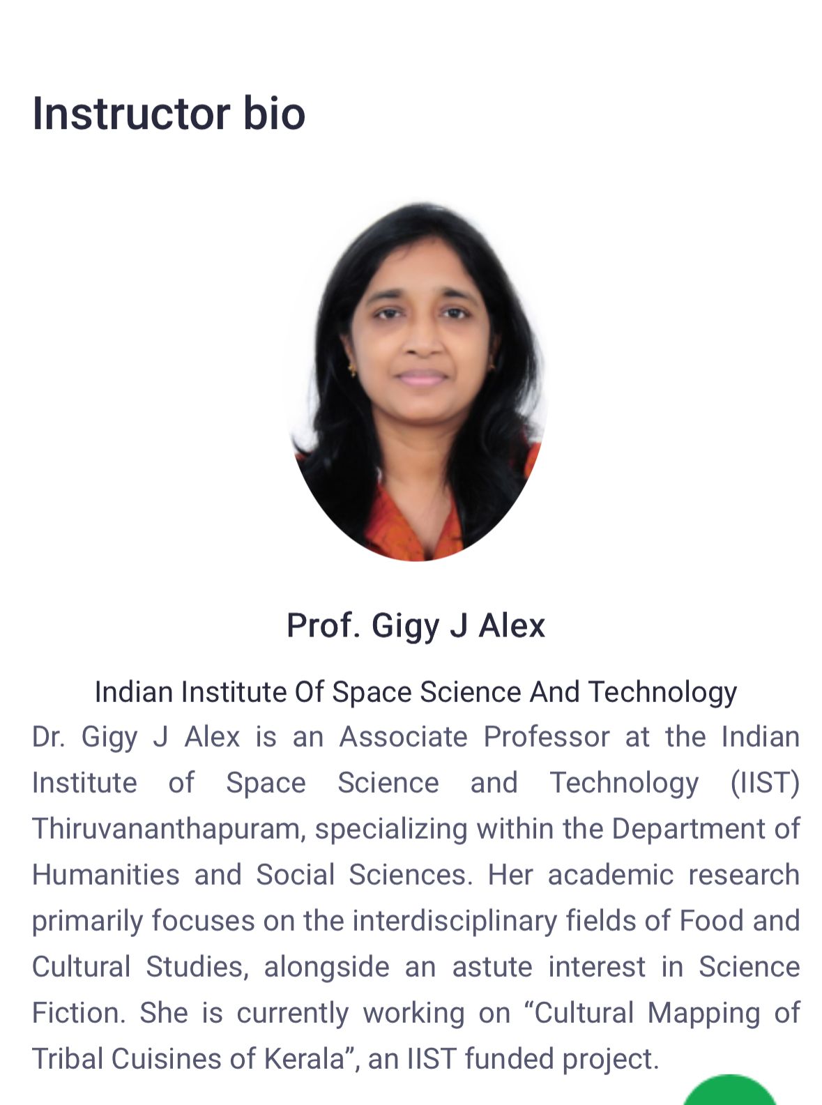 Swayam Course on Science Fiction Studies | Indian Institute of Space Science and Technology